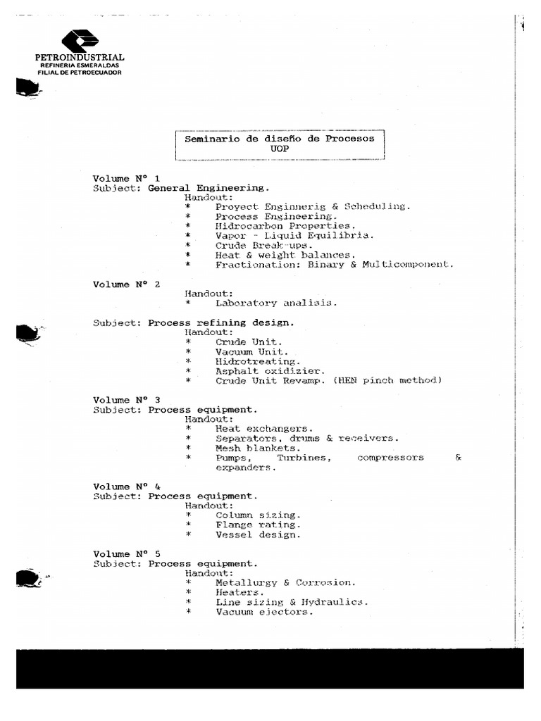 UOP 1991 Design Eng Seminar Vol 7 Utilities & Energy Systems (PDFDrive ...