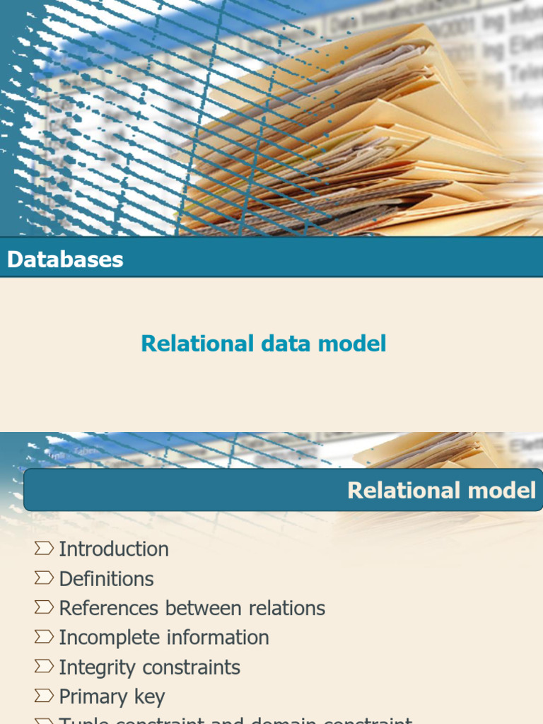 02.-Relational-model | PDF