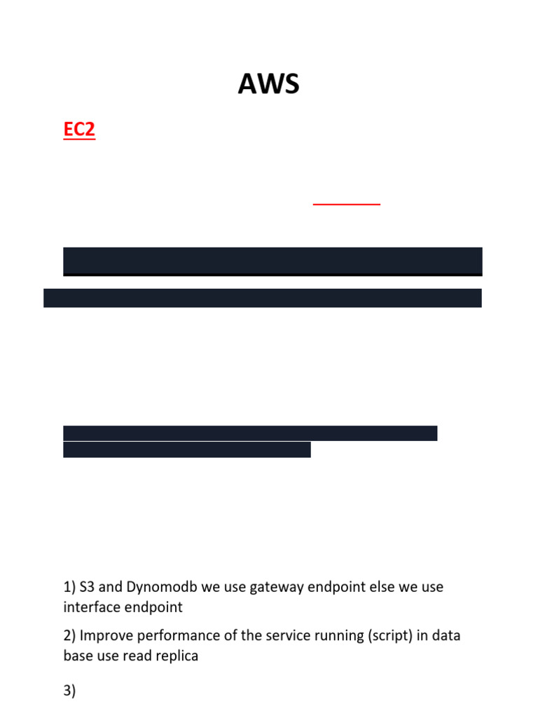 AWS EC2 and Resource Optimization Guide | PDF | Amazon Web Services ...