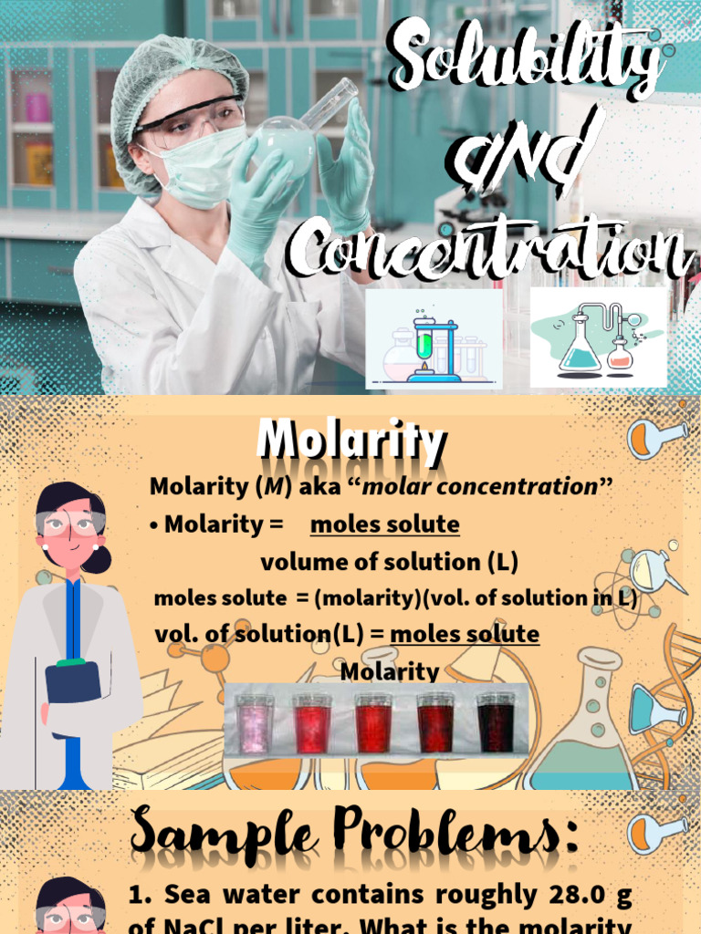 Molarity and Normality 22-23 | PDF