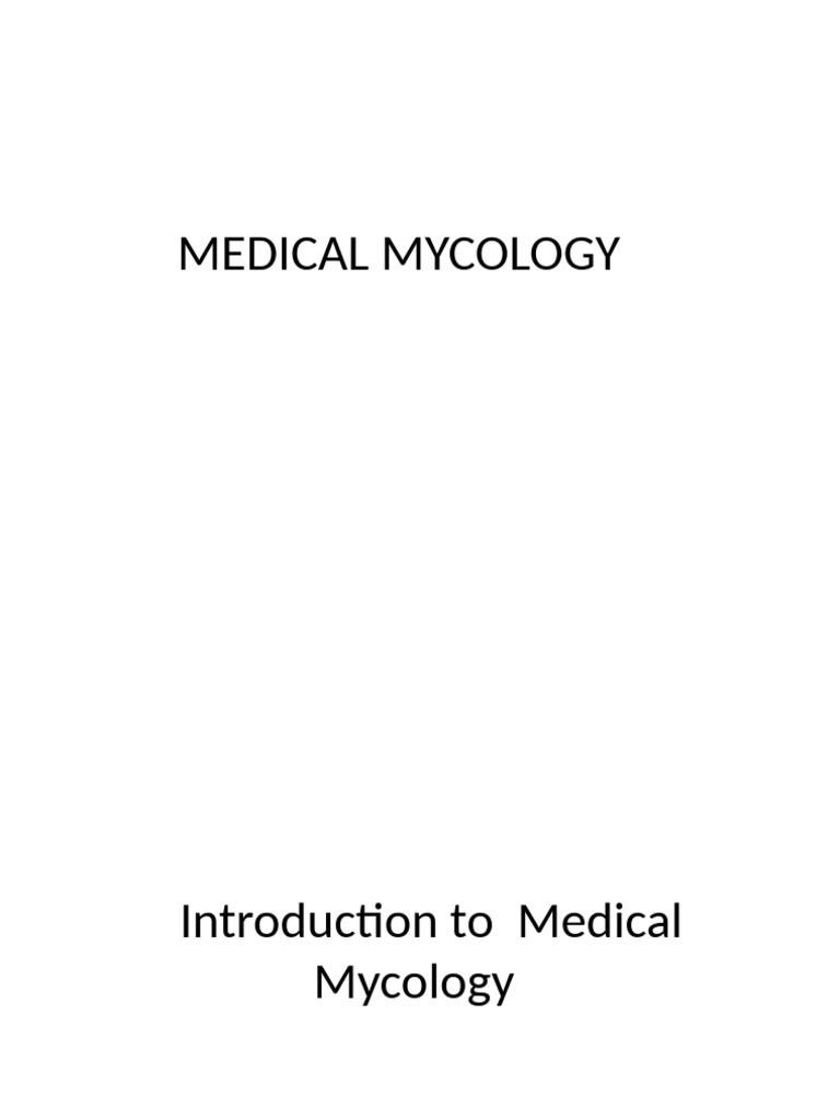 Introduct Myco | PDF