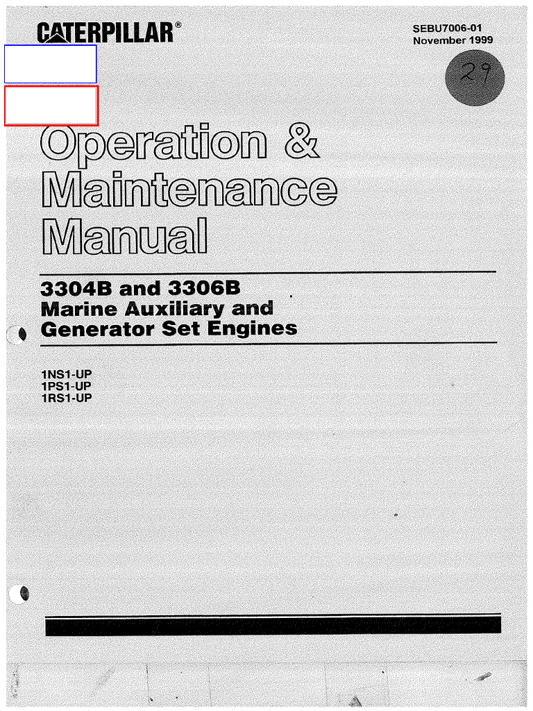 3304B & 3306B DG - Caterpiller | PDF