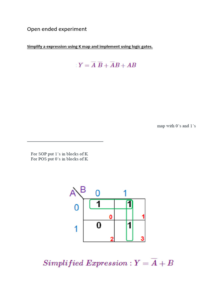 Open Ended Experiment | PDF