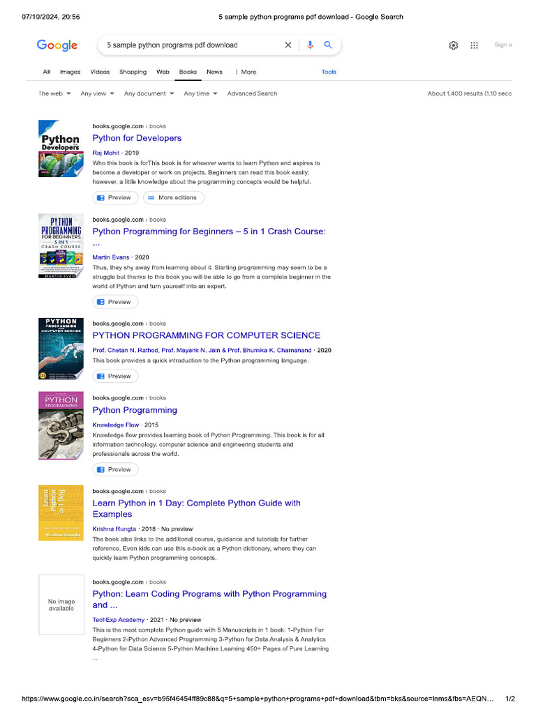 Phython Searches | PDF