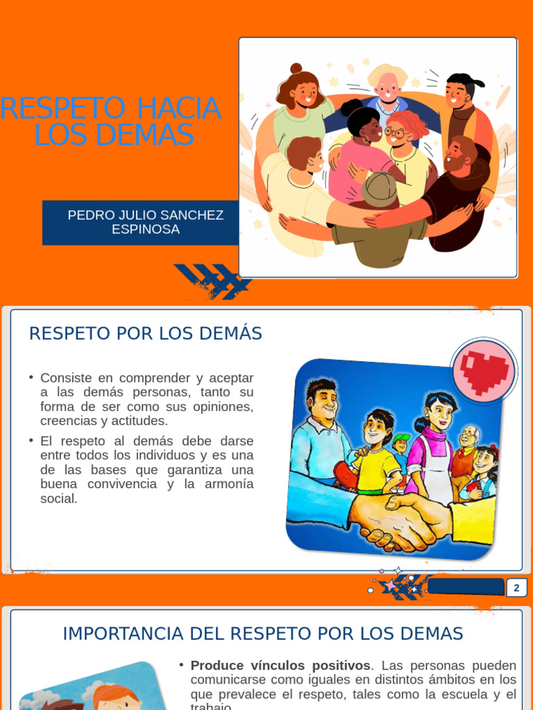 Importancia del Respeto hacia los Demás | PDF | Tolerancia | Psicología ...
