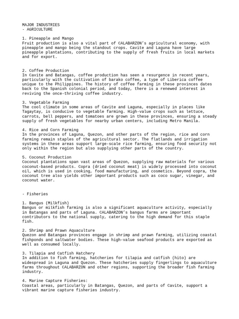 MAJOR-INDUSTRIES-2 | PDF