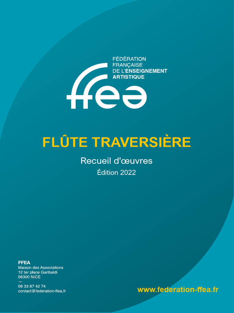 Ffea 2022 Flute-Traversiere | PDF