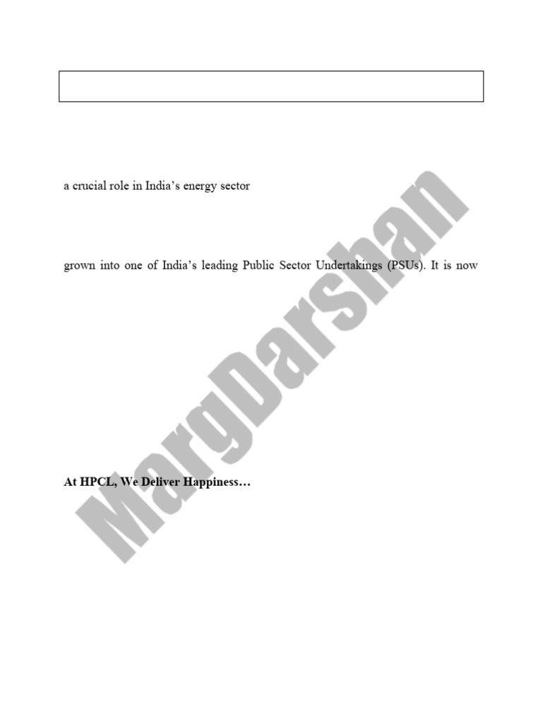 HPCL | PDF