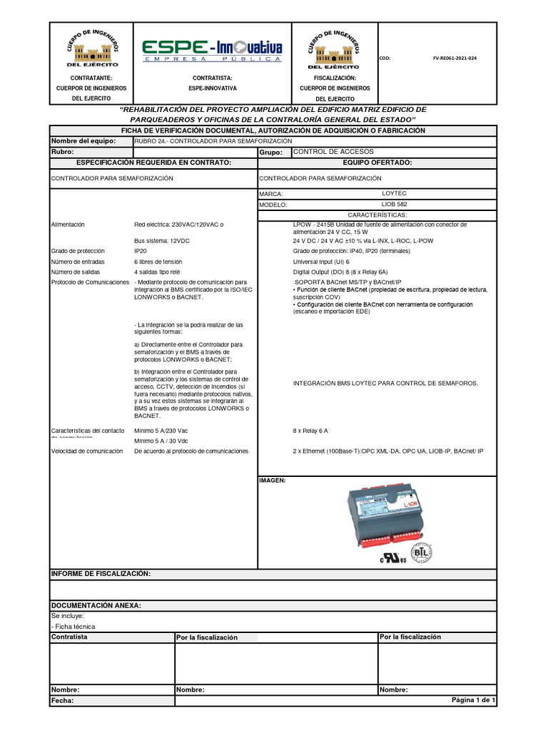 R024 Controlador para Semaforización | PDF