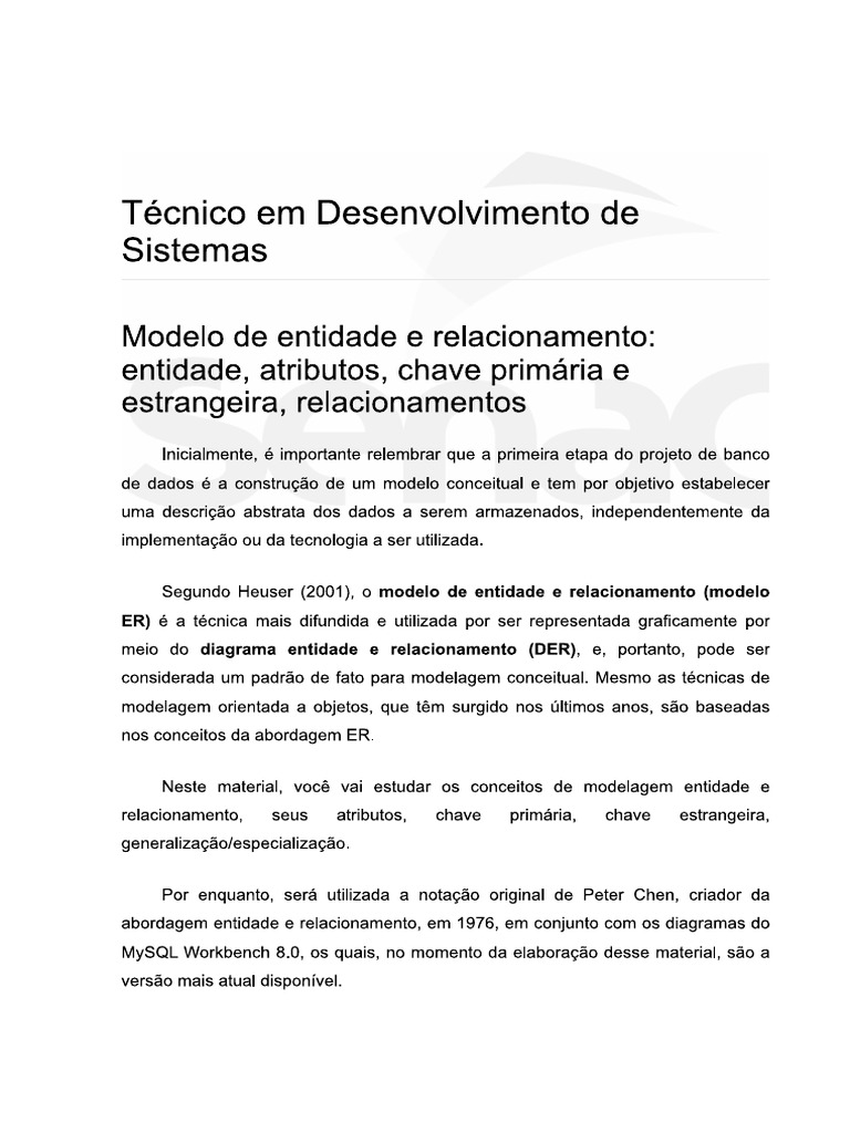 Apostila03 - banco de dados | PDF