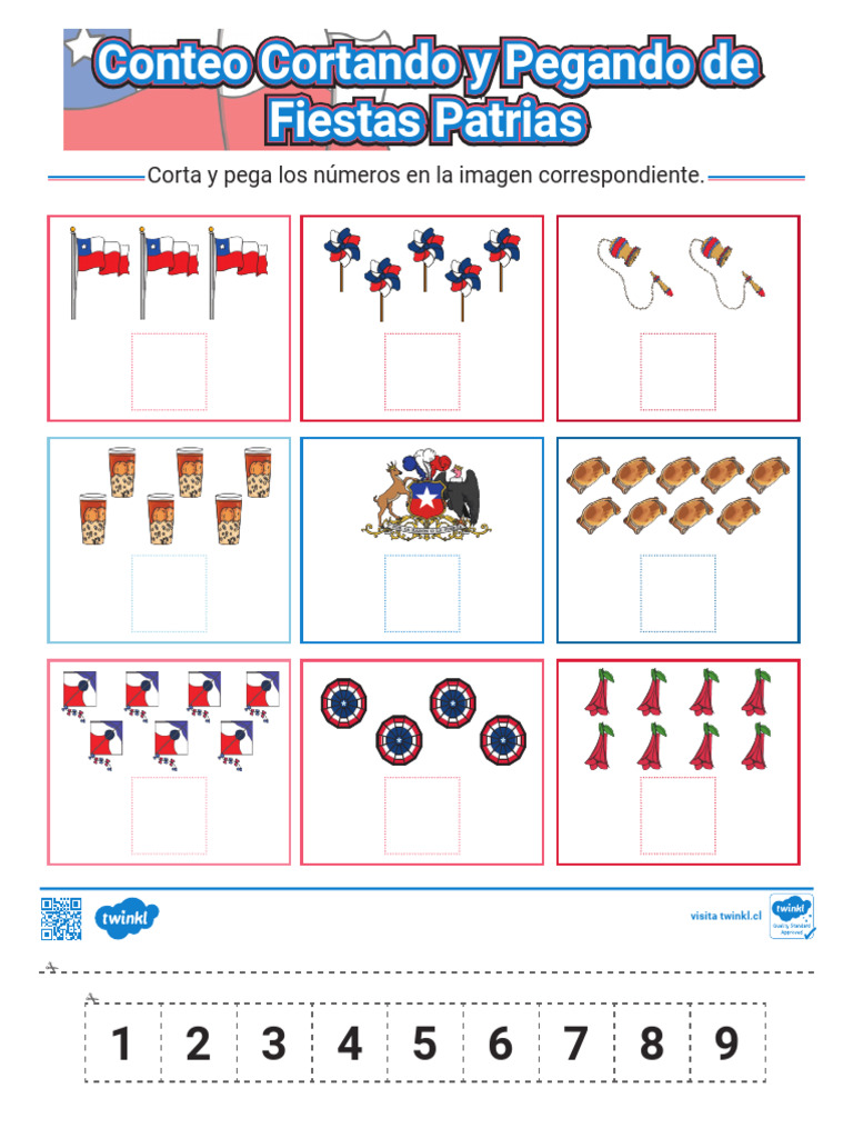 CL M 1724703494 Guia de Trabajo Conteo Cortando y Pegando de Fiestas ...