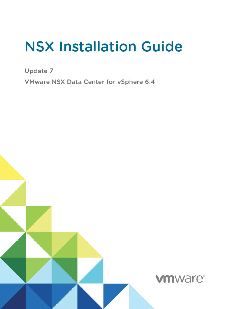 NSX 64 Install | PDF