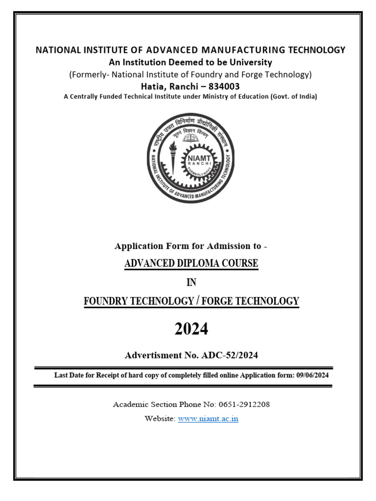 Nifft 52nd Adc-2024 | PDF