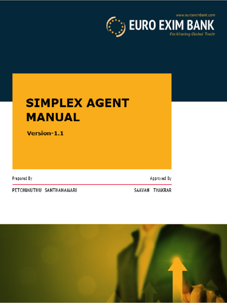 Simplex Agent Manual (v1-1) | PDF