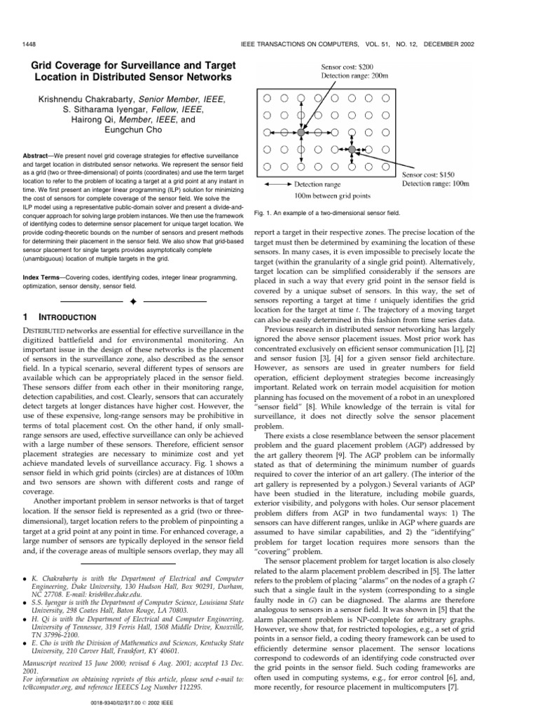Grid Coverage For Surveillance and Target Location in Distributed ...