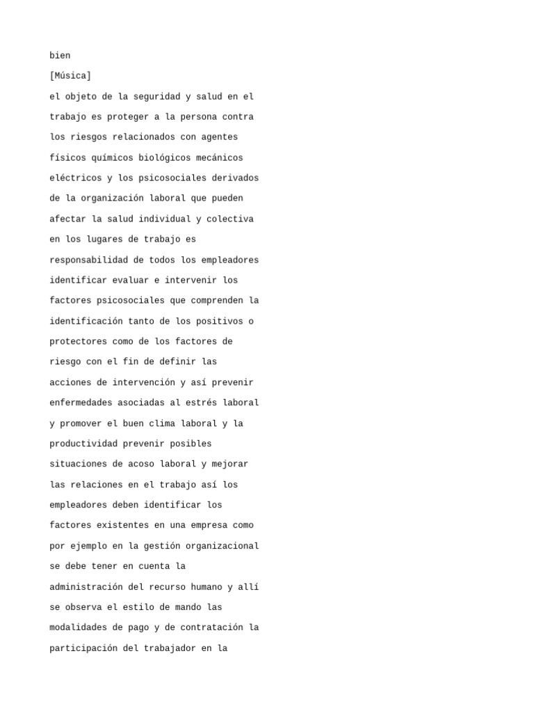 (Spanish (Auto-Generated) ) Psicología de La Seguridad y Salud en El ...