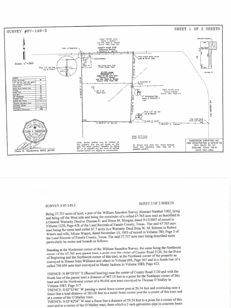 KISH FULL Survey and Legal 2020 | PDF