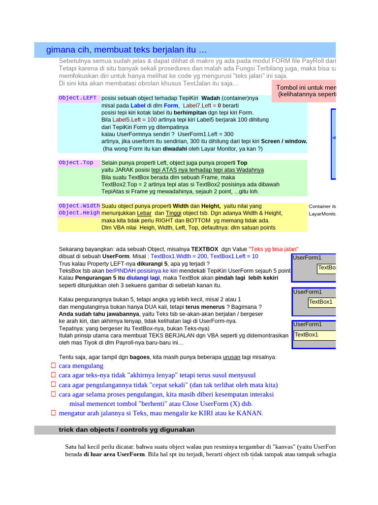 CTV TeksJalanTUTORIAL | PDF