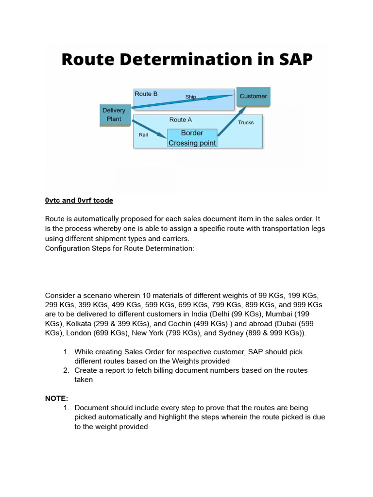 Route Determination and Queries | PDF