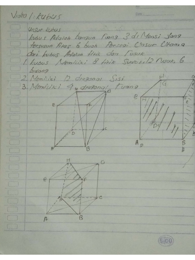 Matematika, Mencatat Dari 2 Video Dari Ibu Bagikan, Kubus Dan Balok.02 ... Matematika, Mencatat Dari 2 Video Dari Ibu Bagikan, Kubus Dan Balok.02 ...