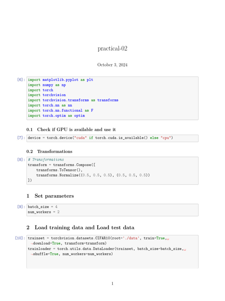 Practical 02 | PDF | Computer Science | Computers