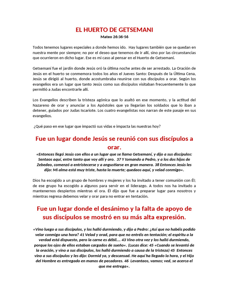 Sermón Semana Santa 3a | PDF