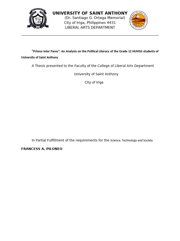 Purposive Comm Research | PDF