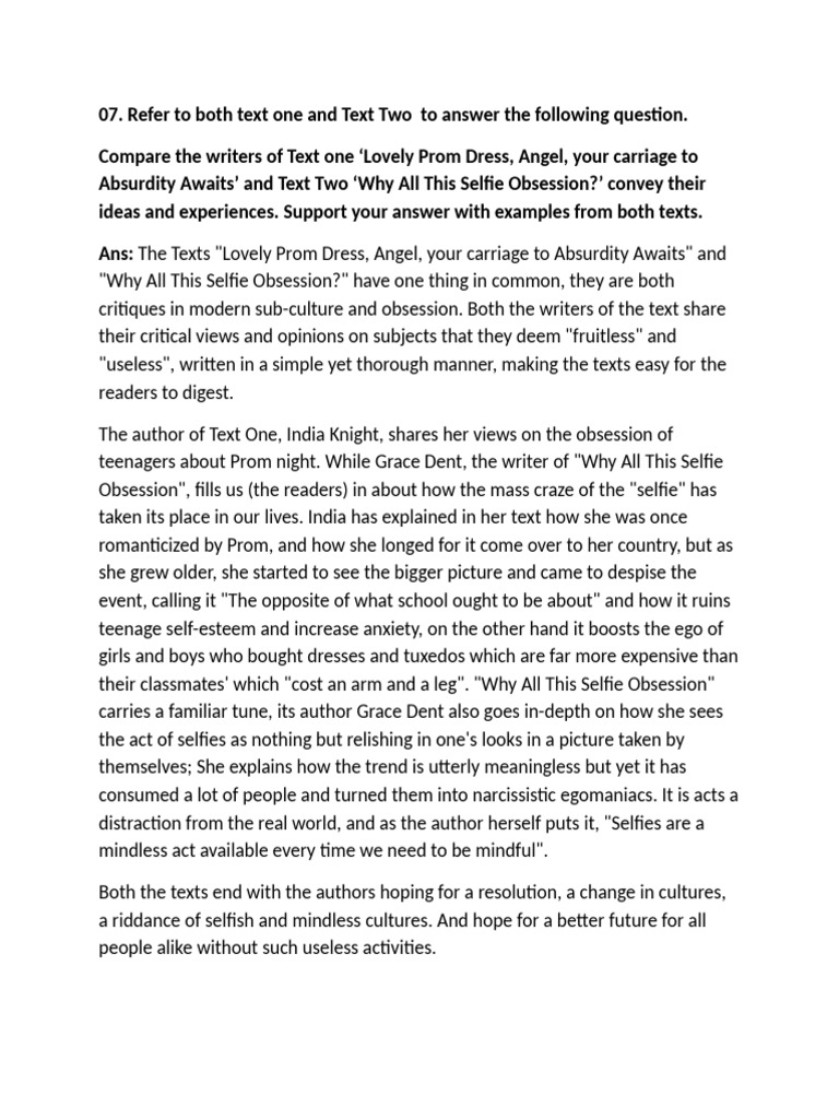 Obsession Qa And Ao2 Pdf