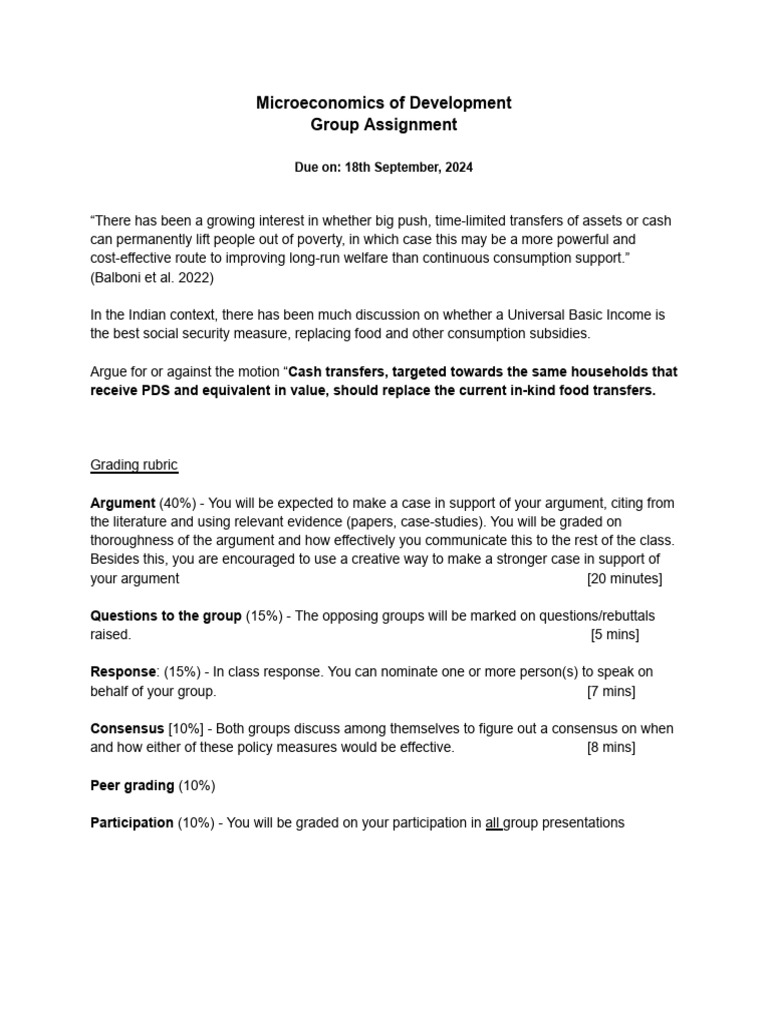 MicroDev - Group Assignment | PDF | Career & Growth