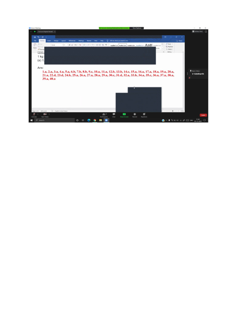 Answer Whooo Who | PDF