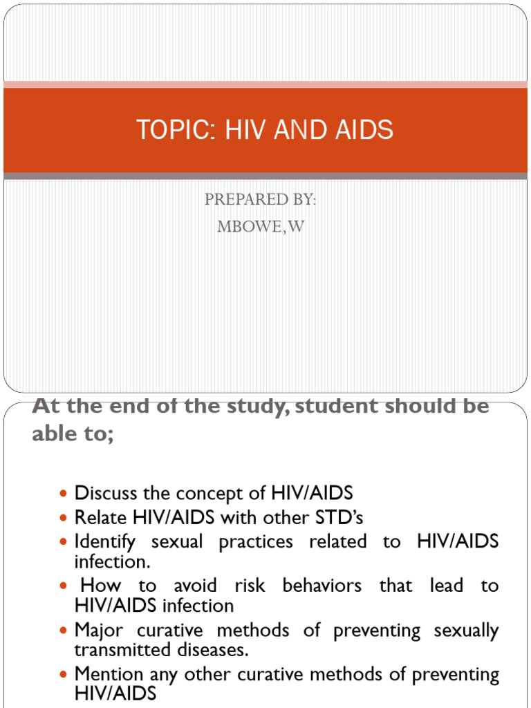 HIV &AIDS | PDF