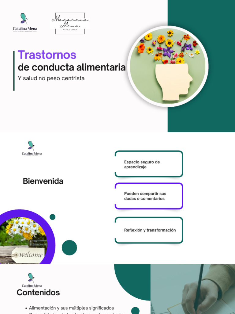 Clase TCA I - Psicopatología II Invitada | PDF
