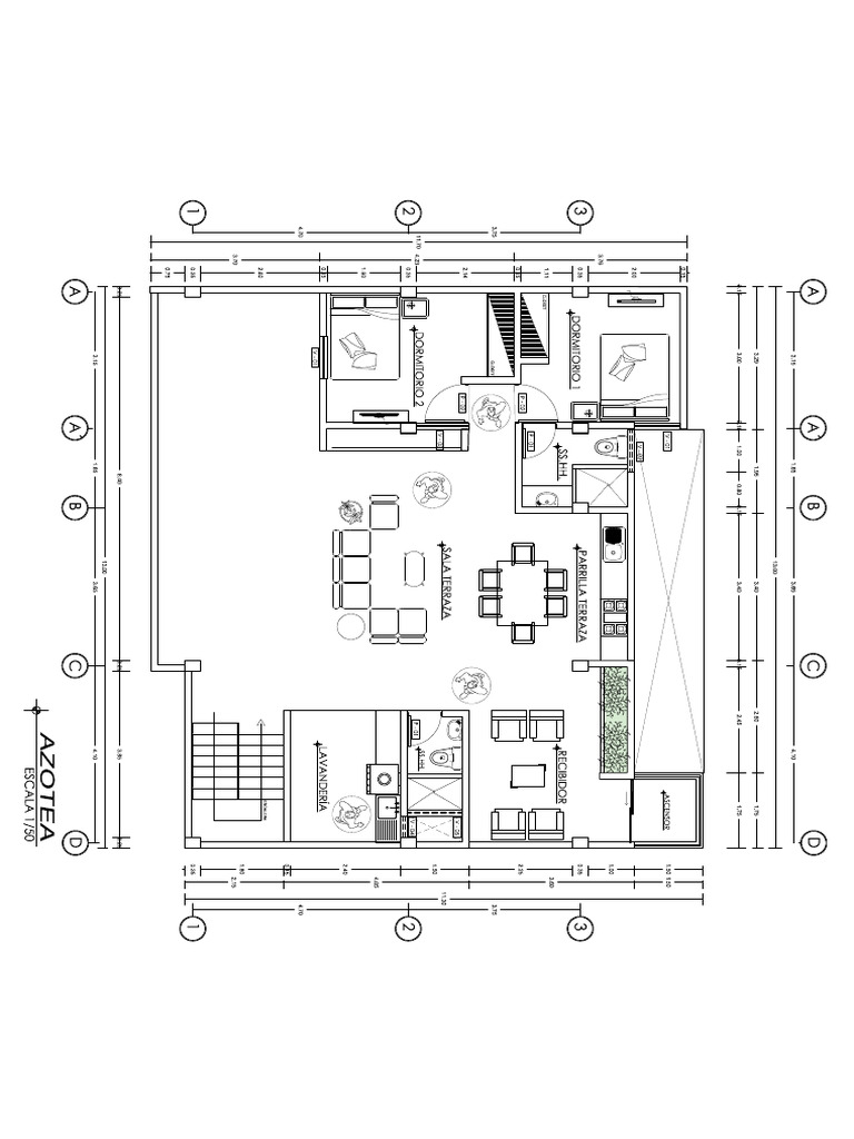 Plano de Azotea | PDF