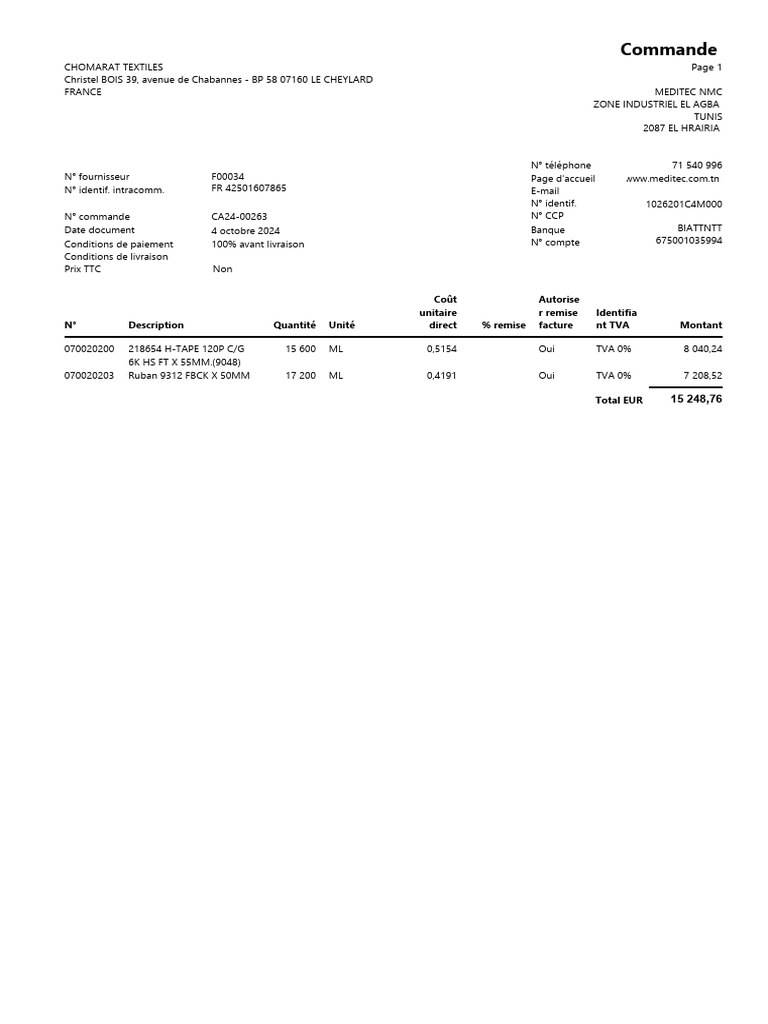 CMD Chomarat | PDF