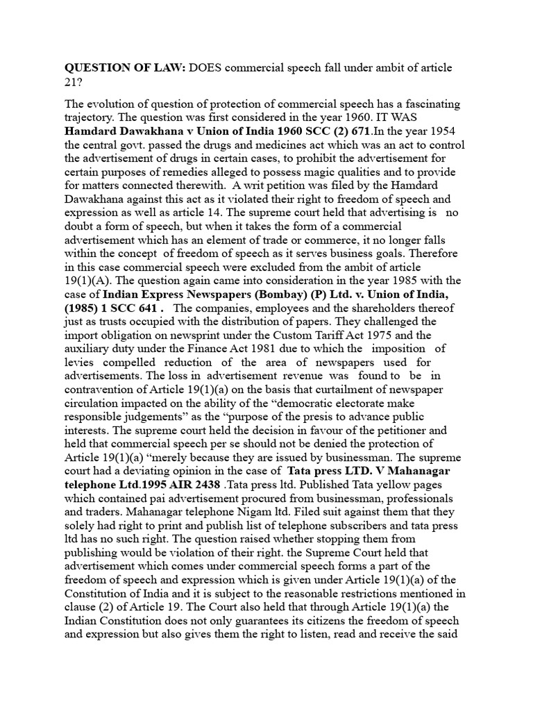 Constitutional Assignment 1 N Pdf