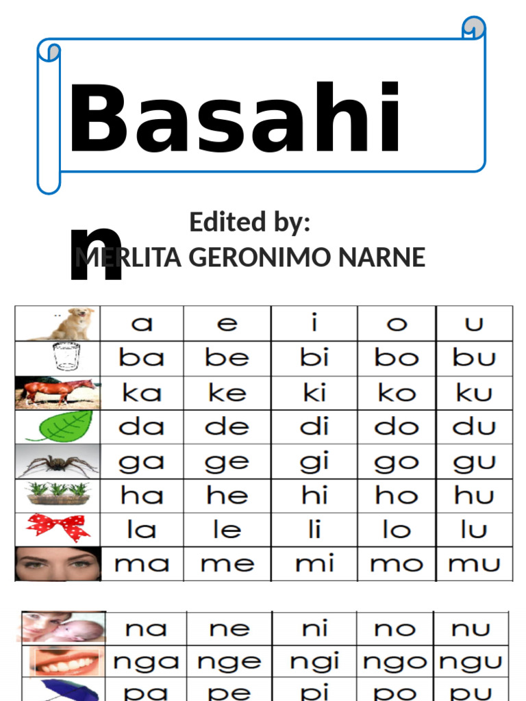 Paunang Babasahin Sa Unang Baitang | PDF