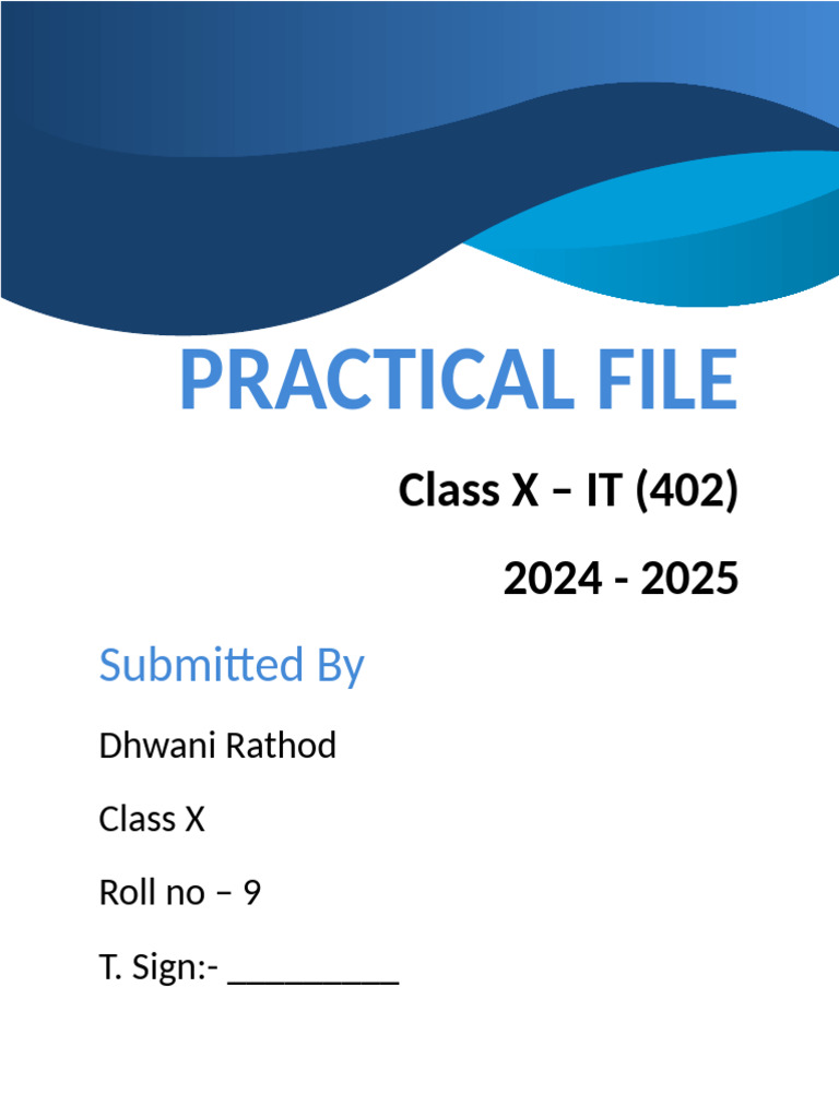 Practicle File Pdf 7746