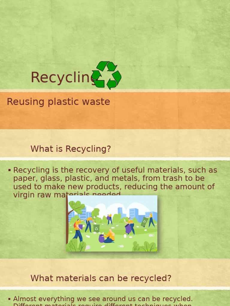 Recycling | PDF