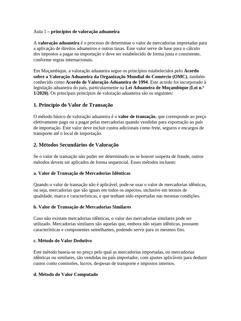Aula 1 | PDF