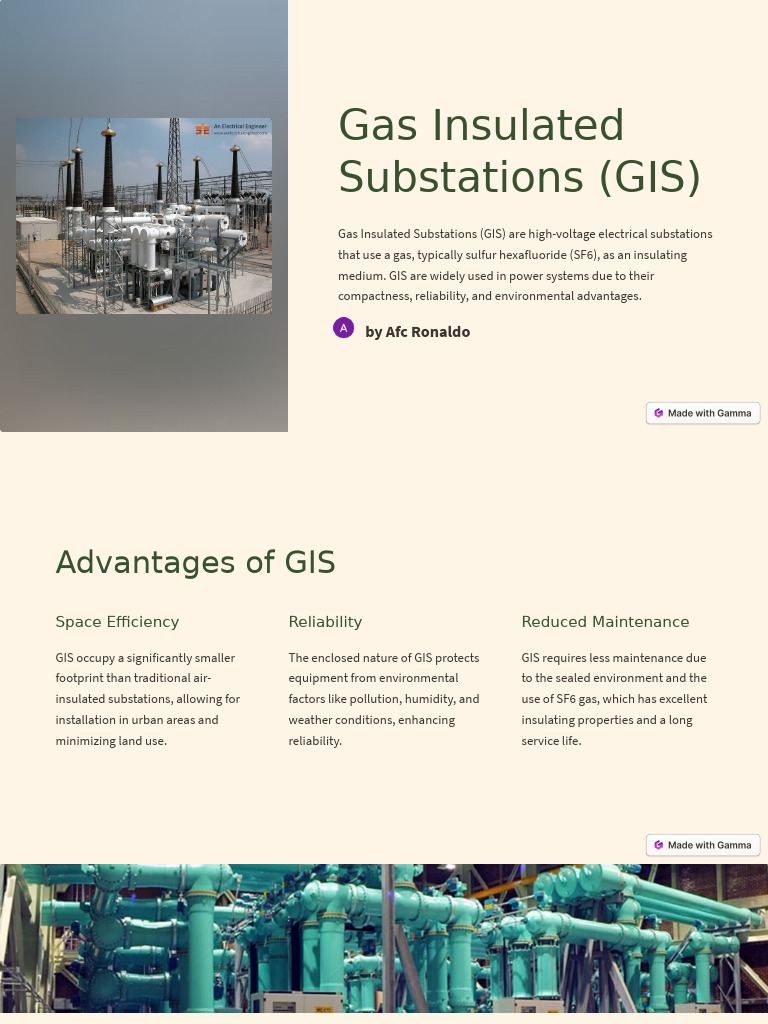Gas Insulated Substations GIS | PDF