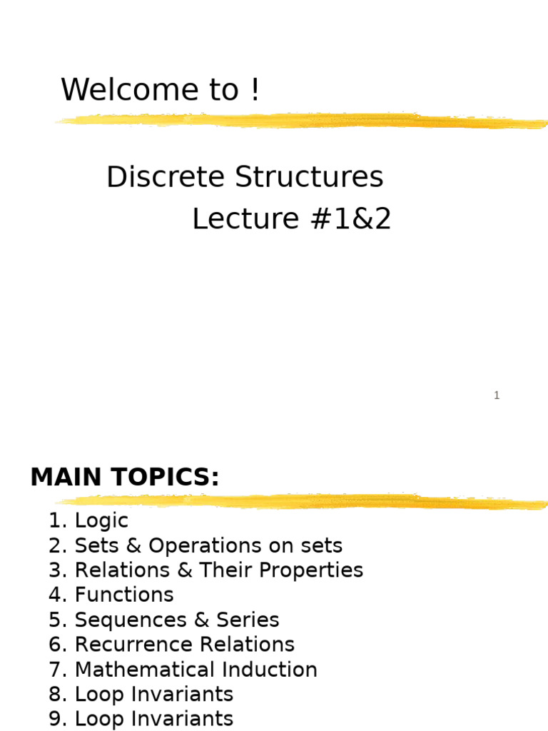 Week 1 (L1 & L2) | PDF