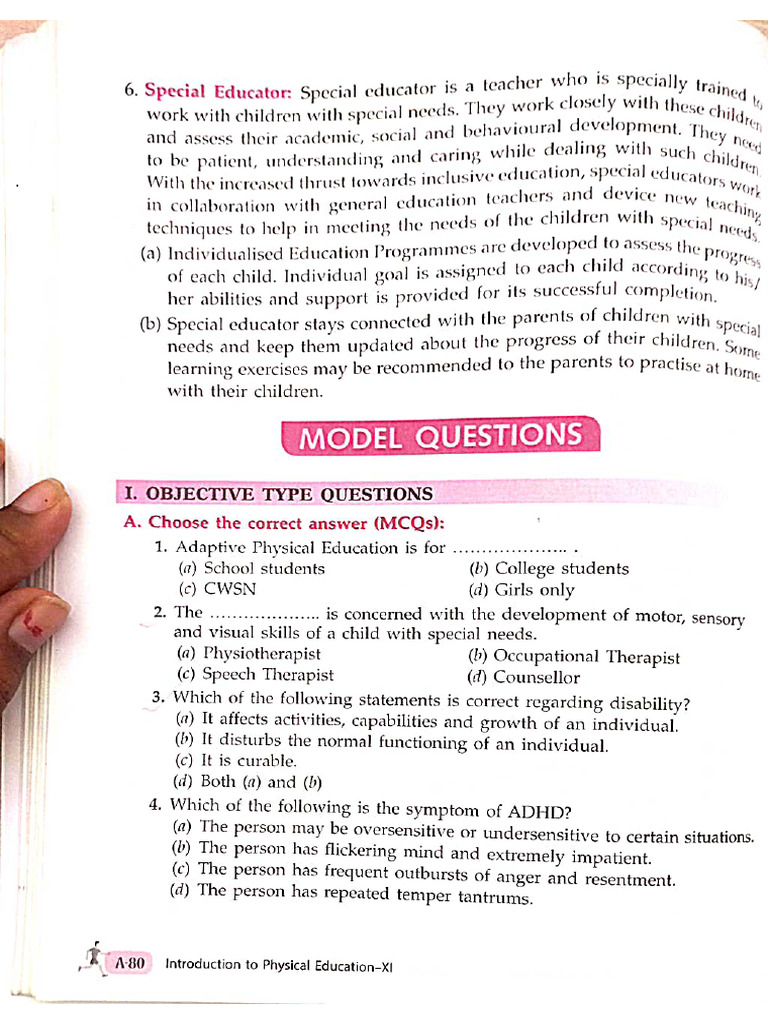 CWSN Full Chapter | PDF