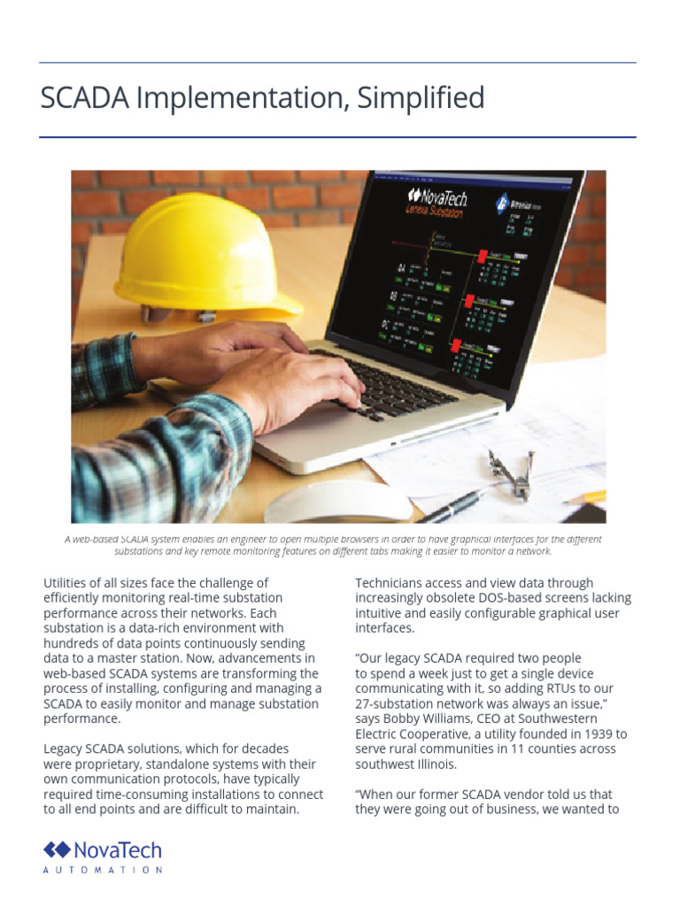 SCADA Implementation Simplified - 020121 1668451380 | PDF