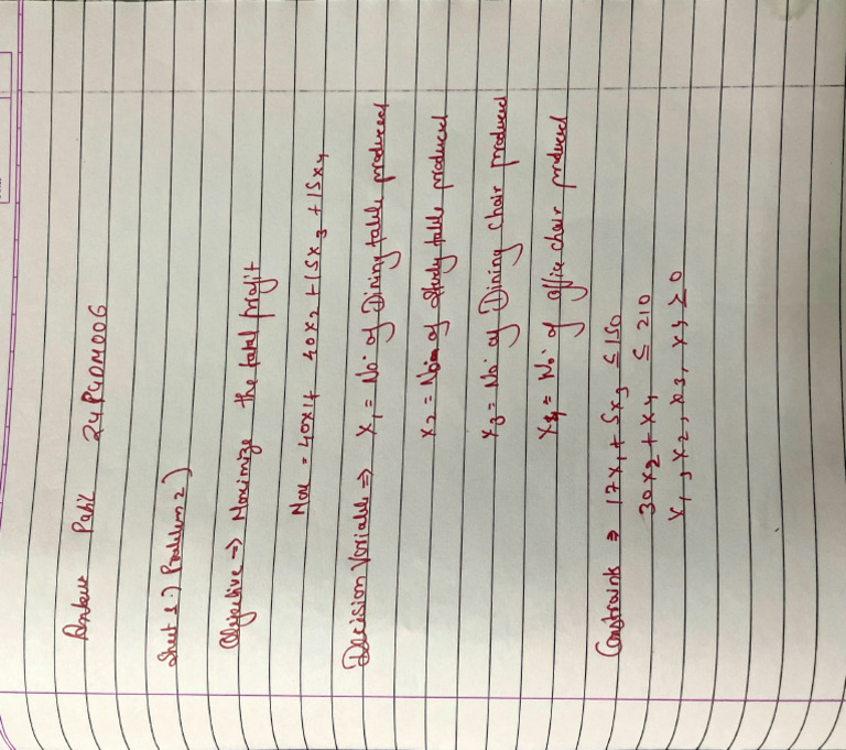 MSM 2 Assingment | PDF