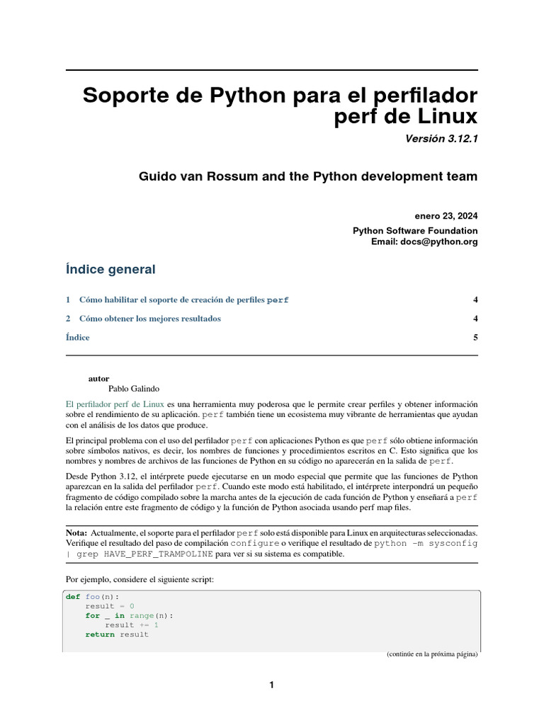 Howto-Perf Profiling | PDF