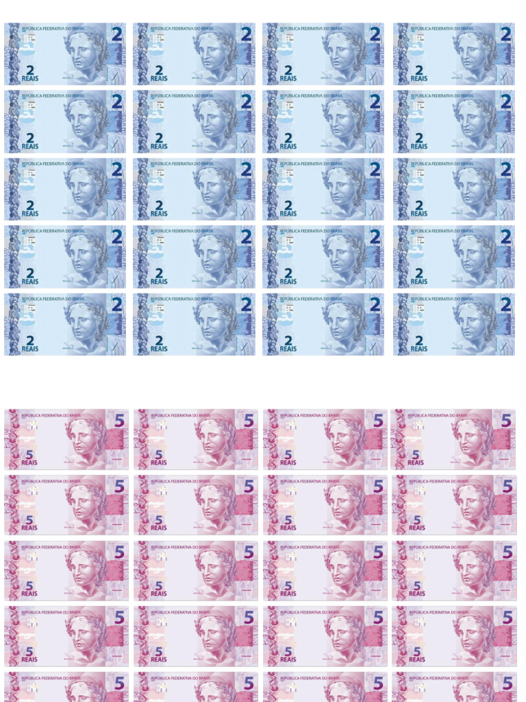 2.1 - 3º Ano-Cédulas e Moedas | PDF