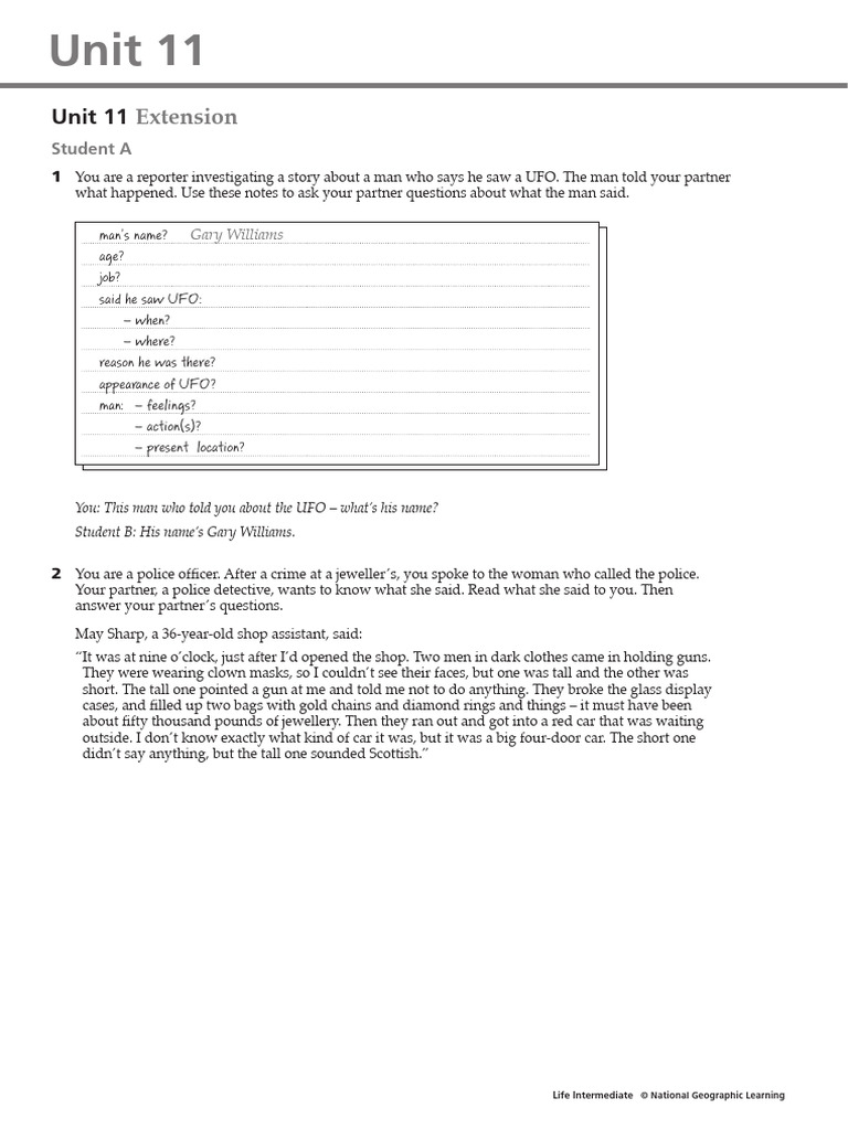 Int U11 Extension | PDF