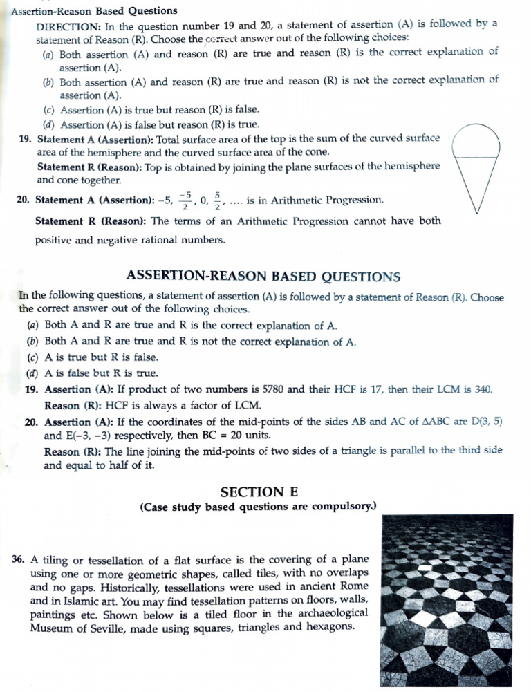 AR & CBQ Chapter Wise | PDF