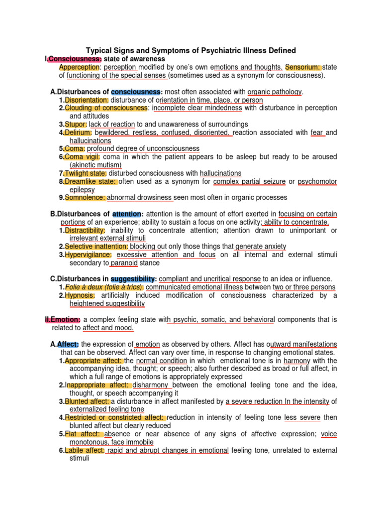 2. Typical Signs & Symptoms | PDF