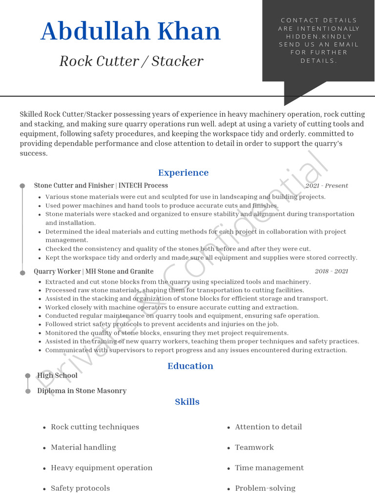 Abdullah Khan CV | PDF